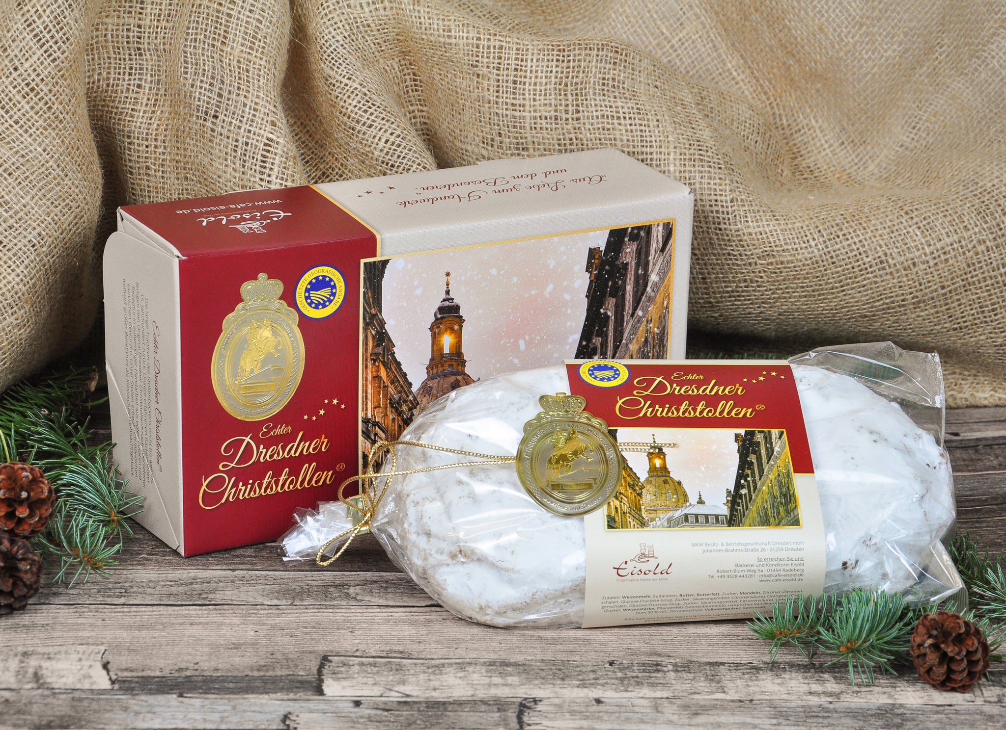 Dresdner Christstollen – Bäckerei Konditorei Eisold GmbH
